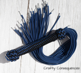 Diamond Plait Paracord Flogger | Handcrafted Impact Toy – Crafty ...